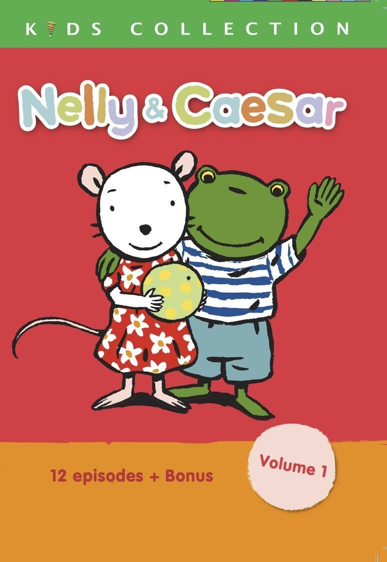 Nelly & Caesar, Vol. 1 (DVD) NEW, Learn about feelings and friendship – Organa Kids DVDs